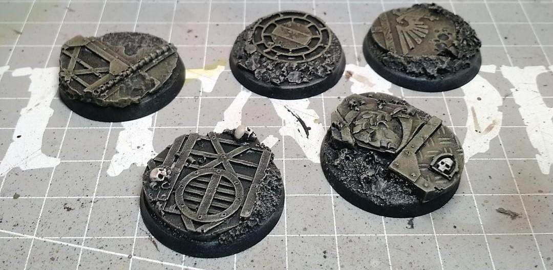 How to paint Warhammer 40,000 city bases – Chicago Dice