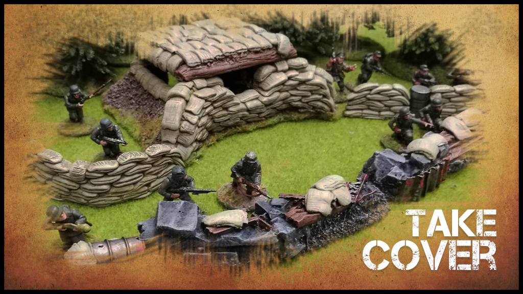 Take Cover! Sandbag and Rubble Terrain – Chicago Dice