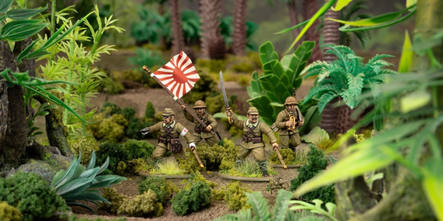 For the Emperor! Japanese Starter Army I – Third Edition – Chicago Dice